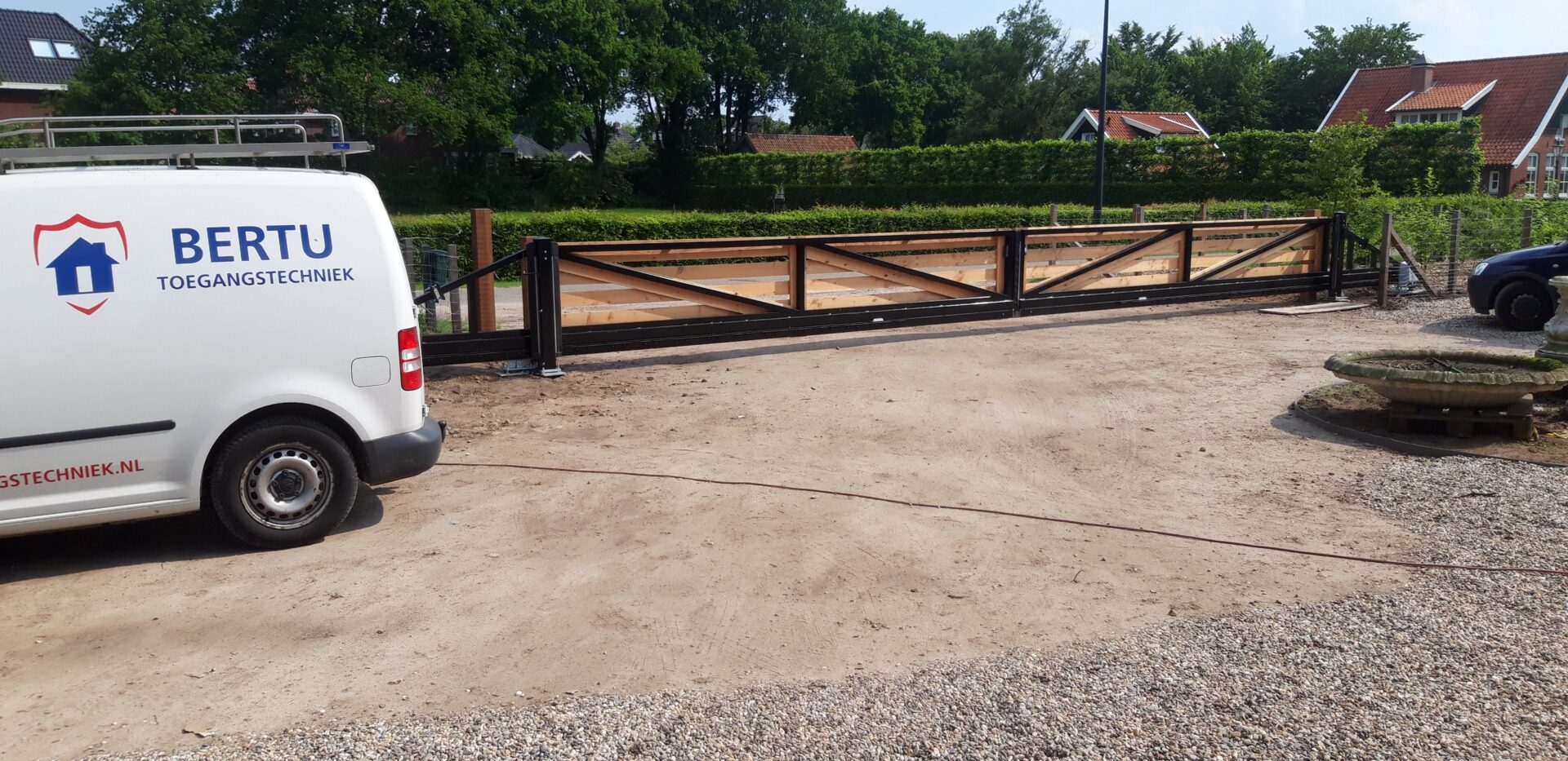 Schuifpoort Automatisering | Bestaande poort automatiseren | Bertu ...